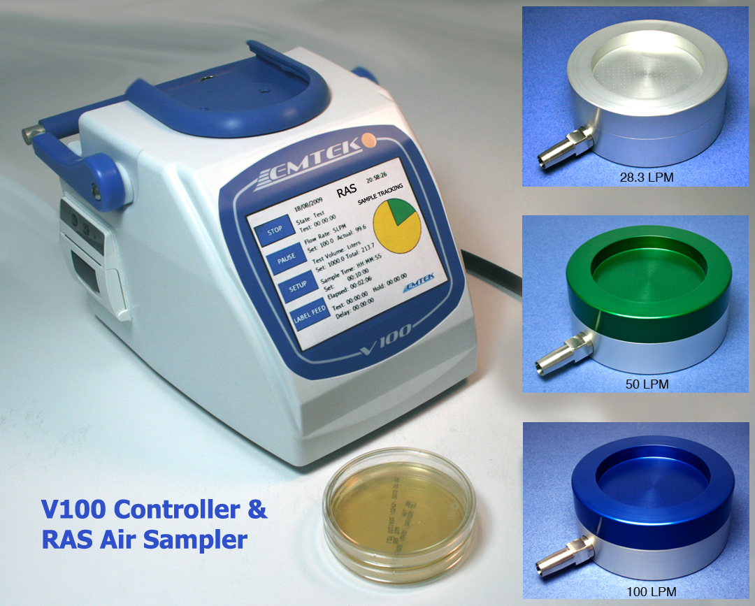 Remote Autoclavable Sampler (RAS) – Microbial Sieve Sampler